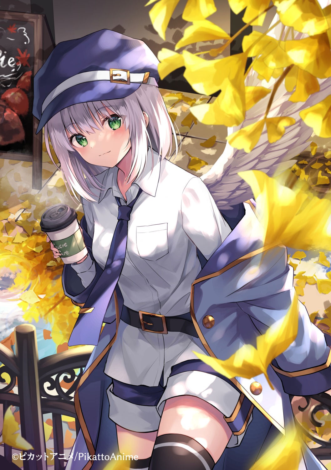 kure~pu thighhighs uniform wings | #973831 | yande.re